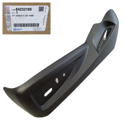 New GM Driver LH Side Black Power Seat Side Trim Cover 14-19 Silverado ...