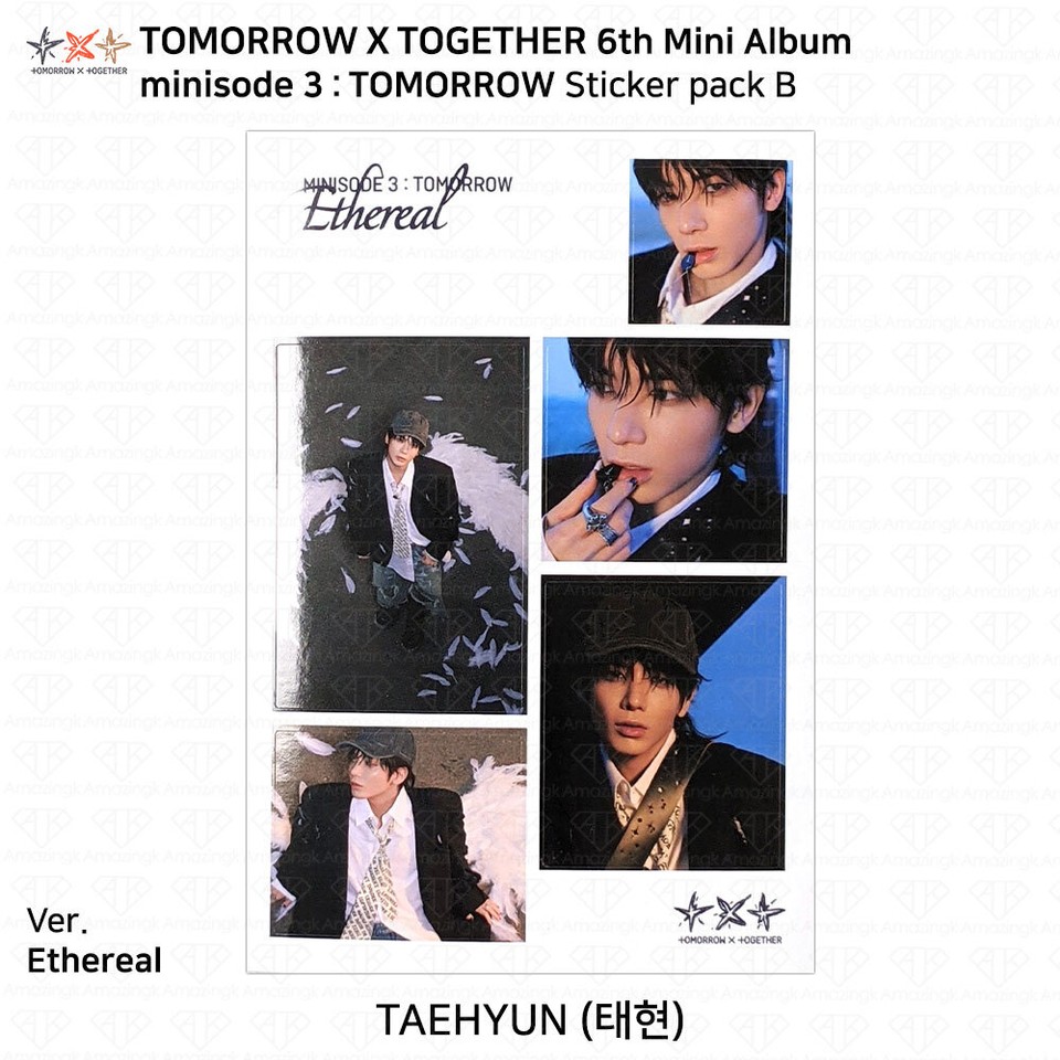 TXT Tomorrow X Together minisode 3: TOMORROW Photocard Postcard Poster ...