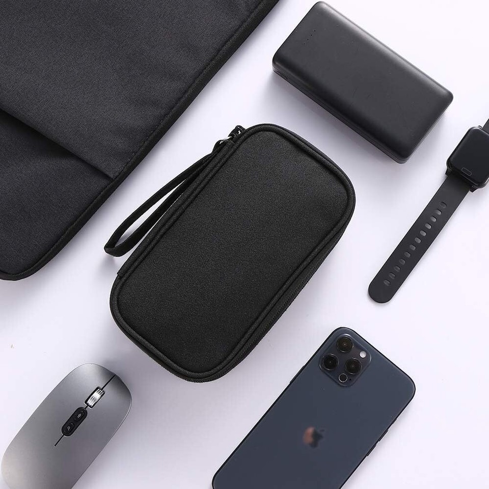 Organizer Bag Cable Storage Pouch Case Travel Portable Waterproof ...