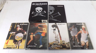 MTV Jackass The Box Set 2005 4 Disc Set With Booklet Knoxville Steve-O ...