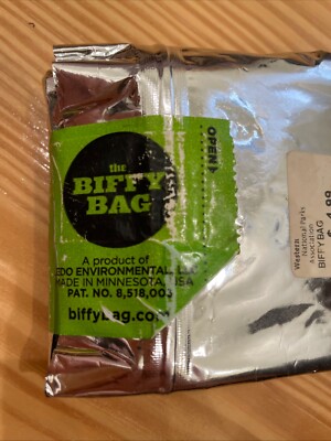 The Biffy Bag Outdoor Toilet Solution | eBay