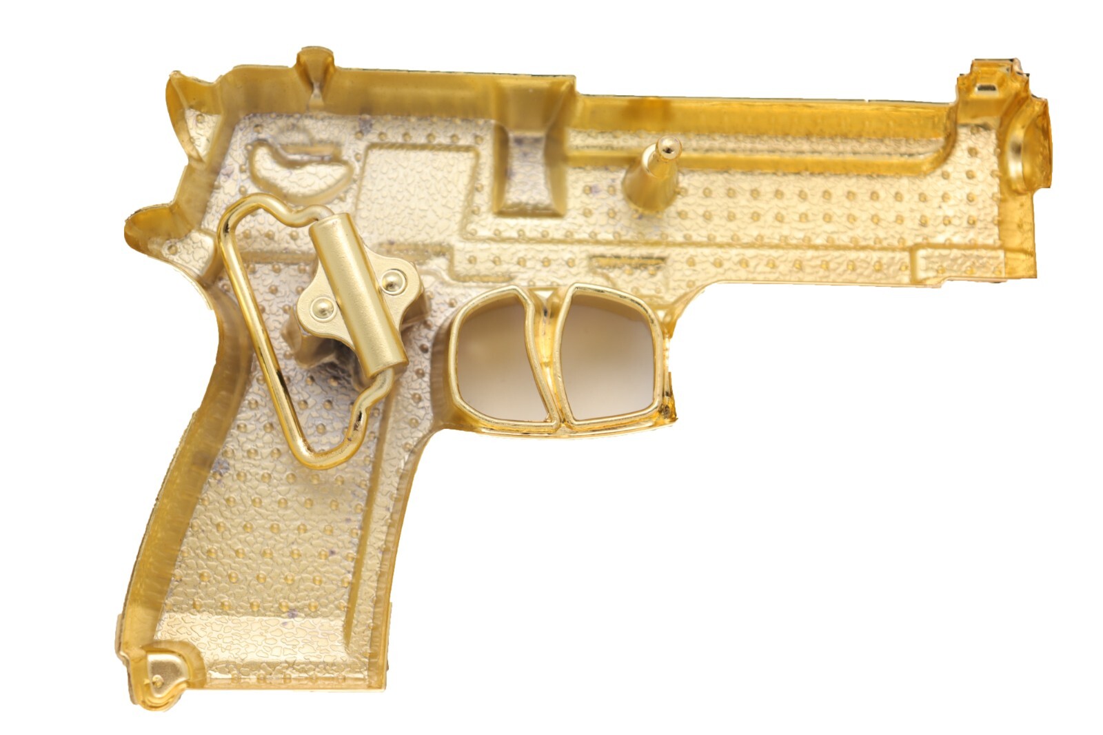 Men Gold Metal Belt Buckle Western Fashion Silver Rhinestones Handgun ...