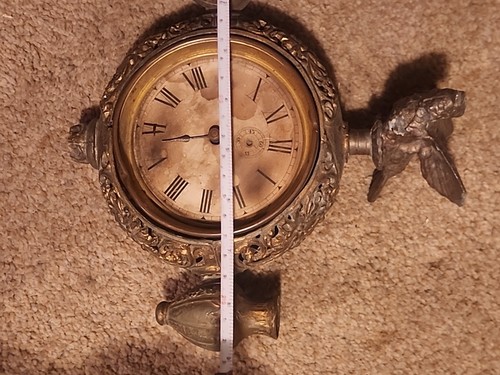 Antique William Gilbert Clock Company Made In USA FOR PARTS or Art ...