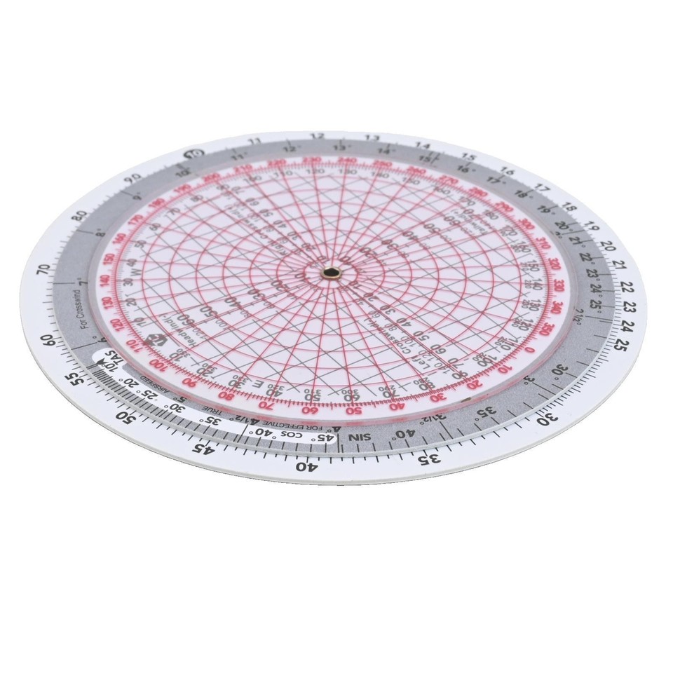 E6BR For aviation Slide Rule for Accurate Flight Planning and ...