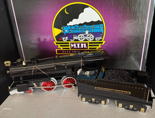 MTH 10-1139- 4-4-2 BLACK STEAM ENGINE 4694 STANDARD GAUGE LOCOMOTIVE ...