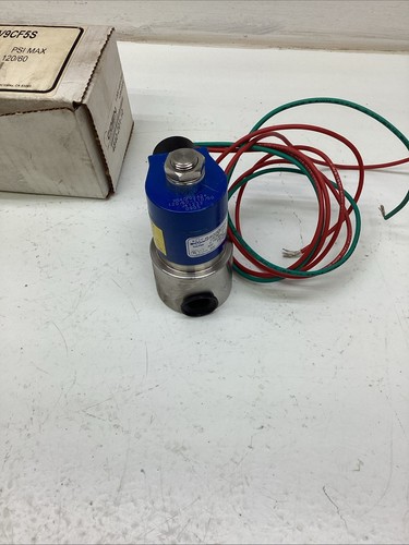 GC Valves S402GF02V9CF5S Solenoid 2-Way Valve 110/120 V 3/8” NPT NIB | eBay