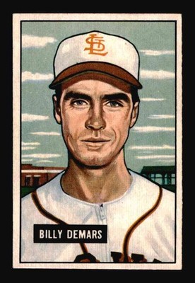 1951 Bowman #43 Billy DeMars - NM+ | eBay