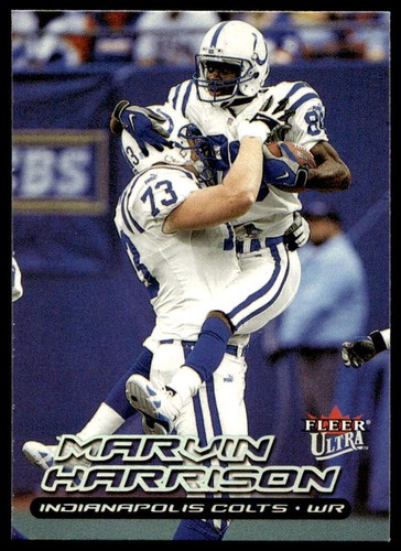 2000 Ultra 73 Marvin Harrison Indianapolis Colts Football Card | eBay