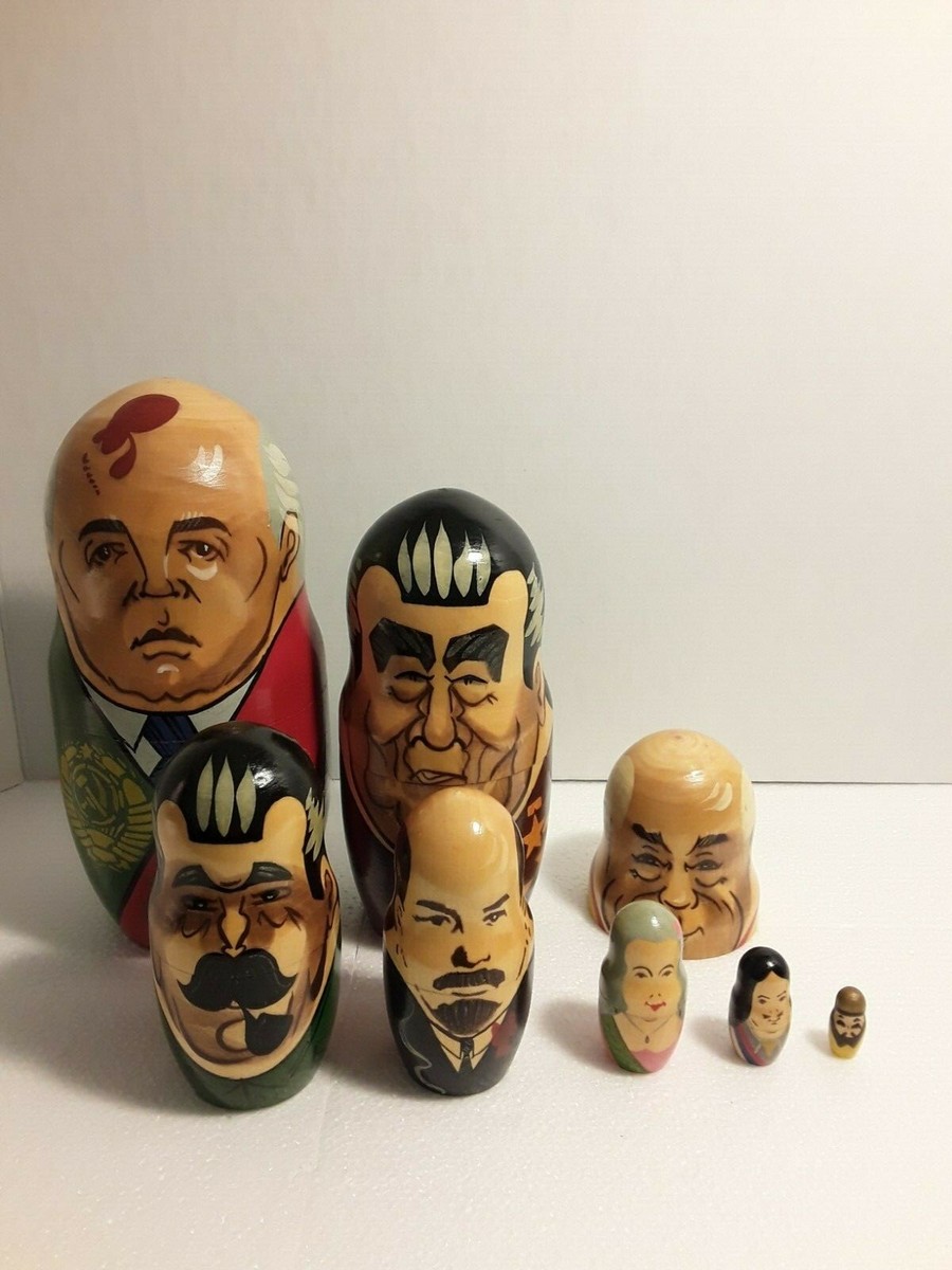 Russian Stacking Dolls Masks