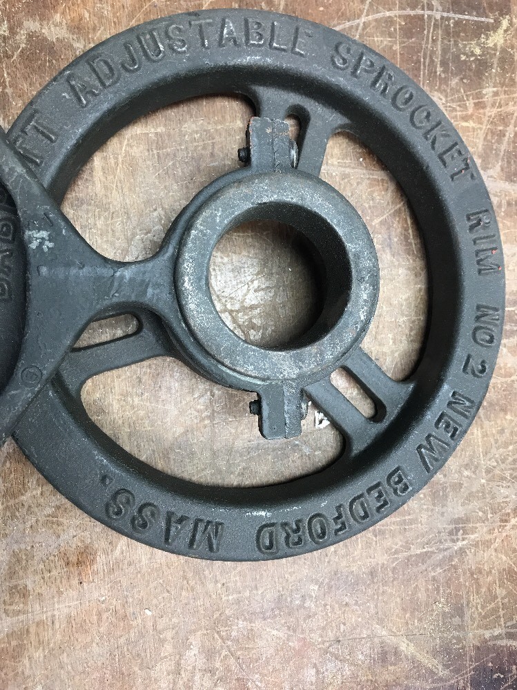 Babbitt Adjustable Sprocket Rim NO. 2-Chainwheel Unused | eBay