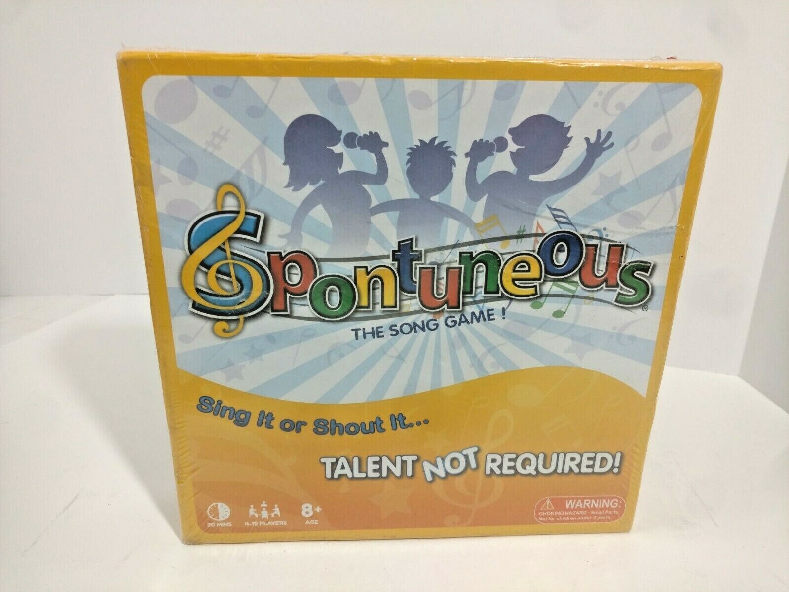 Spontuneous The Song Game Sing It or Shout It Talent NOT Required New ...