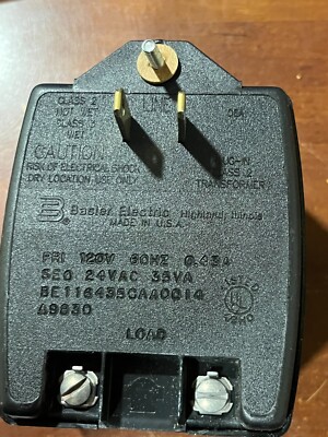SLOAN ETF-233 Plug-In Transformer ((((( Sloan 120 VAC/24 VAC Plug-in ...