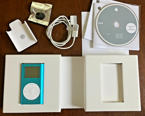 Apple iPod Mini 2nd Generation A1051 6GB, Blue Tested Works | eBay