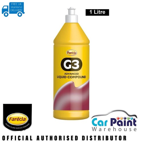 Farecla G3 Advanced Liquid Regular Cut Cutting Polishing Compound 1L ...