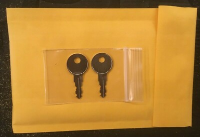 HD01-HD10 KEY. 2 New Keys For BAUER & HUSKY locks Cut 2 Code made in ...