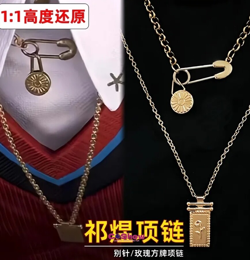 Game Love And Deepspace Caleb Rafayel Necklace Jewelry Fashion Necklace ...