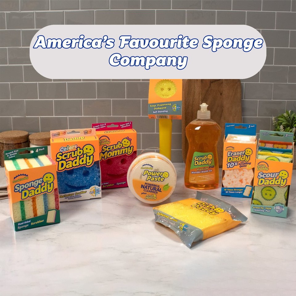 Scrub Daddy Soap Dispenser - Soap Daddy, Dual Action for Kitchen ...