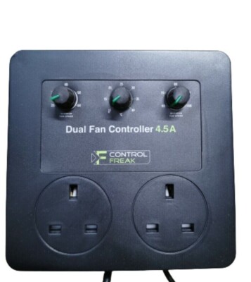 Control Freak- Twin Fan Speed Controller 4.5a | eBay UK