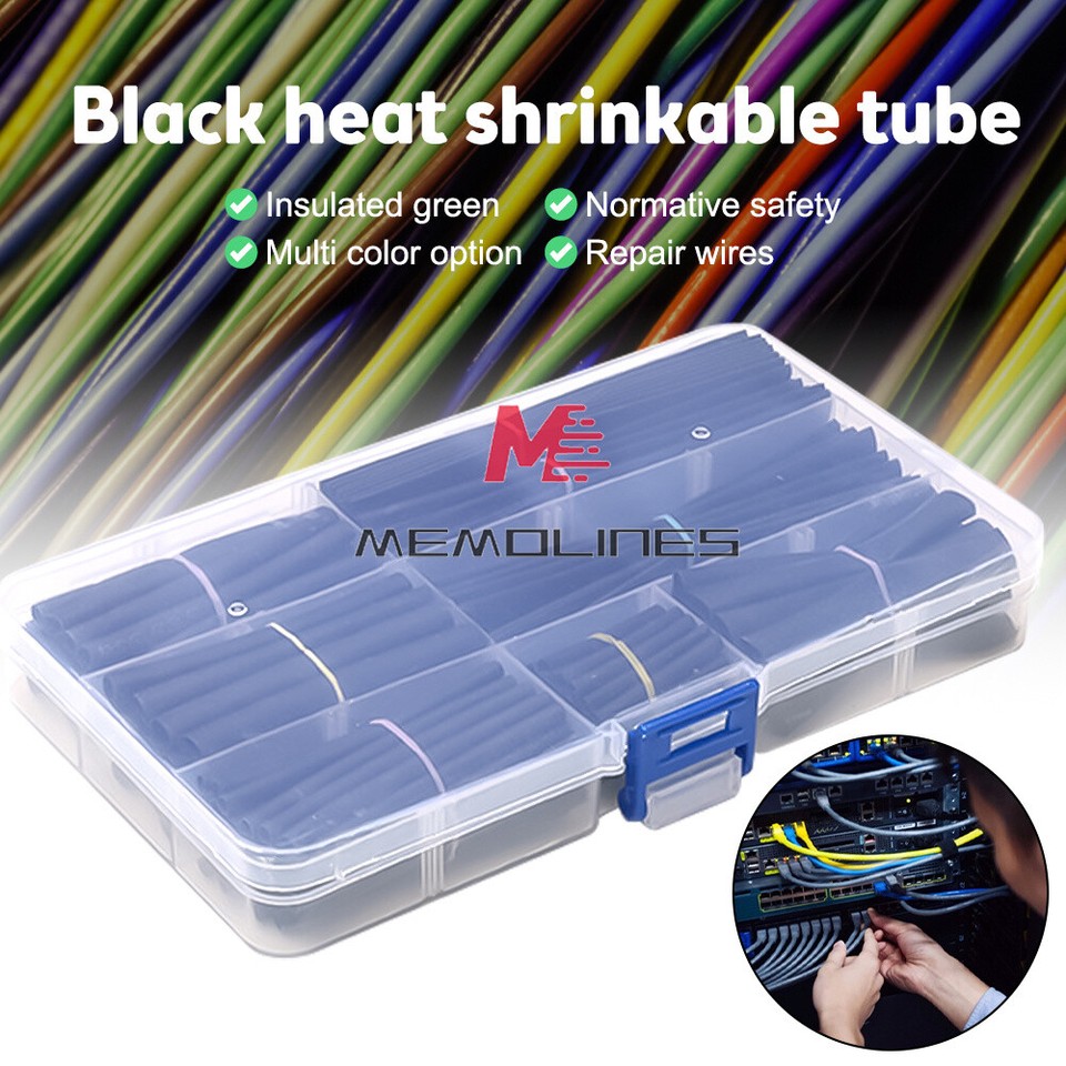 150pcs/box Heat Shrink Tubing Insulation Shrinkable Tube 2:1 Wire Cable ...