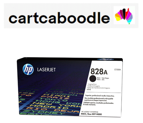 HP 828A OPEN BOX CF358A Genuine BLACK Drum Unit - for HP M880Z M855DN ...