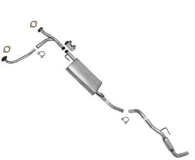 Fits 2005-2017 Nissan Frontier 4.0L Resonator Muffler Exhaust System ...