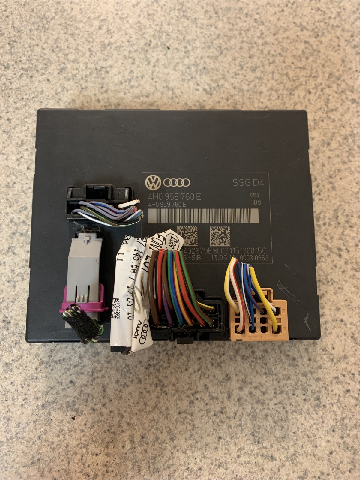 2011-2018 AUDI A8 D4 Front SEAT Control Module OEM | eBay