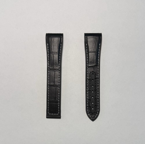 Original OMEGA Plant Ocean Leather/Rubber Strap 21mm | eBay