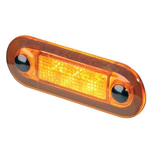 LED Amber Light Courtesy Amber Lens 24V Hella | eBay Australia