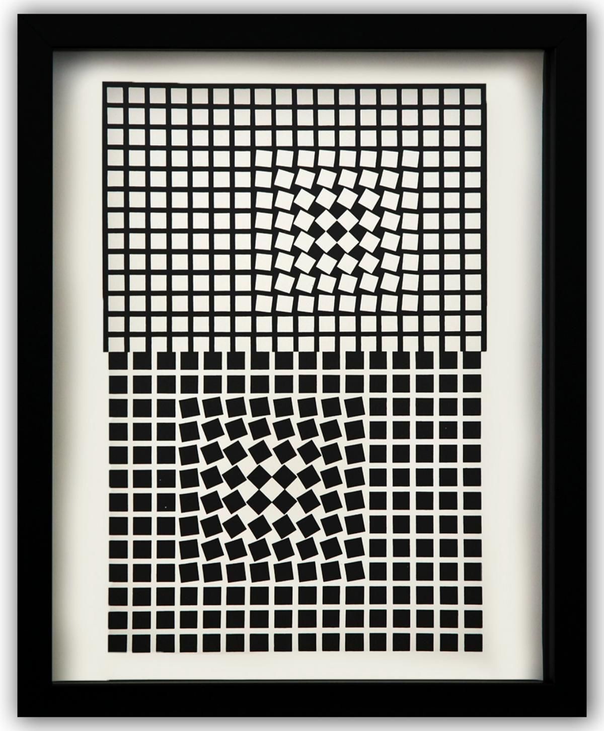 Victor Vasarely- Heliogravure Print "Untitled" | eBay