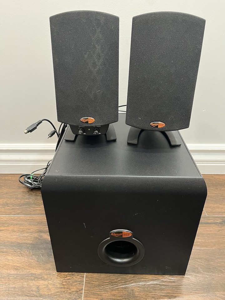 Klipsch ProMedia 2.1 THX Premium Desktop Speaker System Black | eBay
