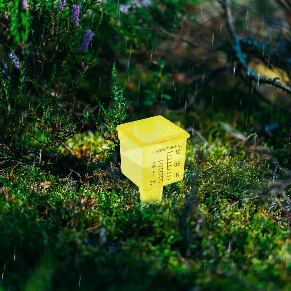 10 Pcs Garden Rain Gauge Rainfall Measurement Sprinkler for Lawn Big ...