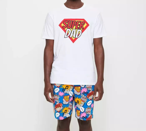 MENS size XL SUPER DAD pyjamas pjs extra large COTTON pockets MAXX NEW ...