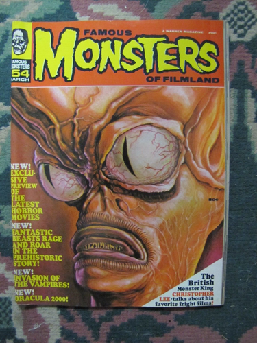 Famous Monsters # 54 The British Monster King---Christopher Lee | eBay
