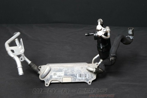 4G0317021K Audi A6 4G V6 V8 Gearbox Oil Cooler Additional 7G + Pipe | eBay