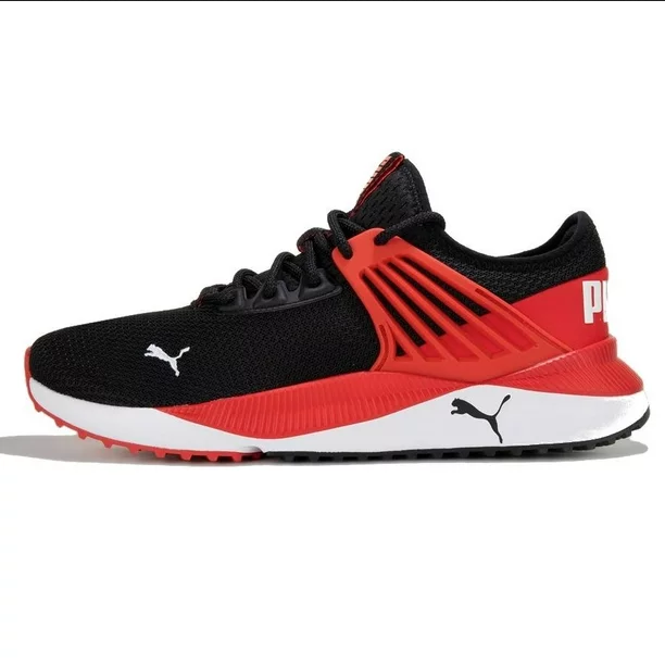 PUMA MENS BLACK RED TENNIS SHOE PACER FUTURE 380367 02 | eBay