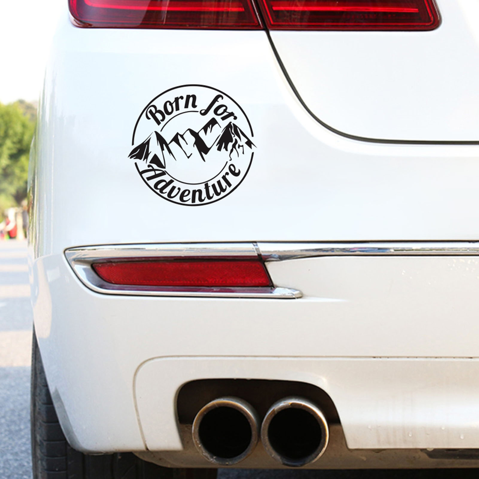 Mountain Decal, Car Vinyl Sticker Reflective Mountain Stickers Door ...