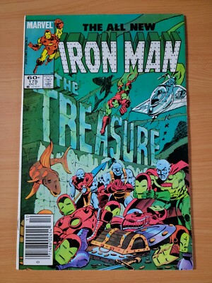 Invincible Iron Man #175 Newsstand Variante ~ Presque Parfait NM ~1983 ...
