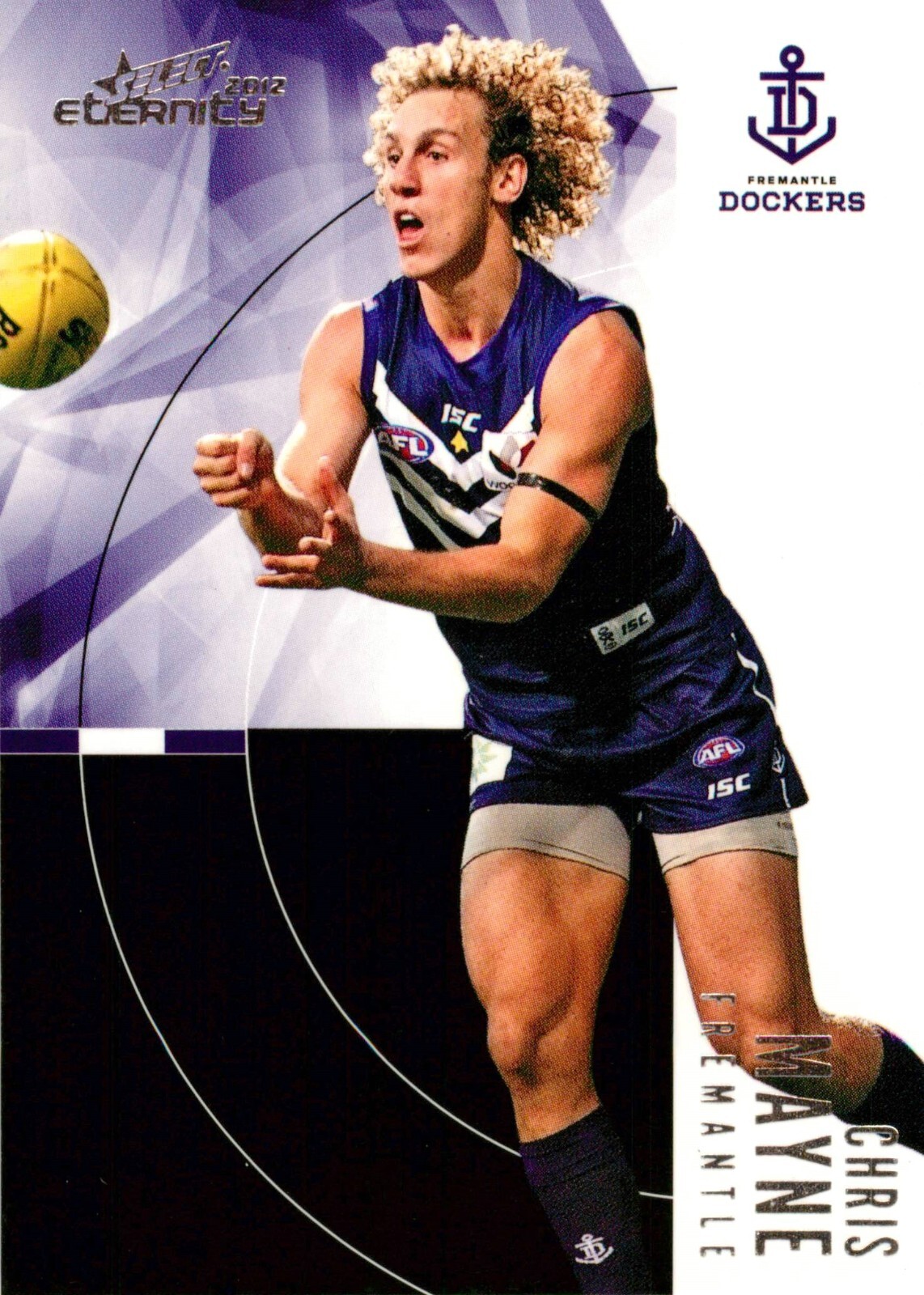 2012 FREMANTLE DOCKERS AFL Card CHRIS MAYNE | eBay Australia