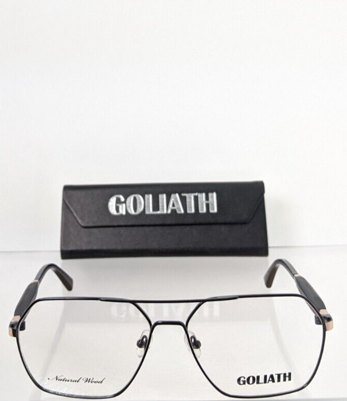 Brand New Authentic GOLIATH Eyeglasses XVII Black 60mm Frame | eBay