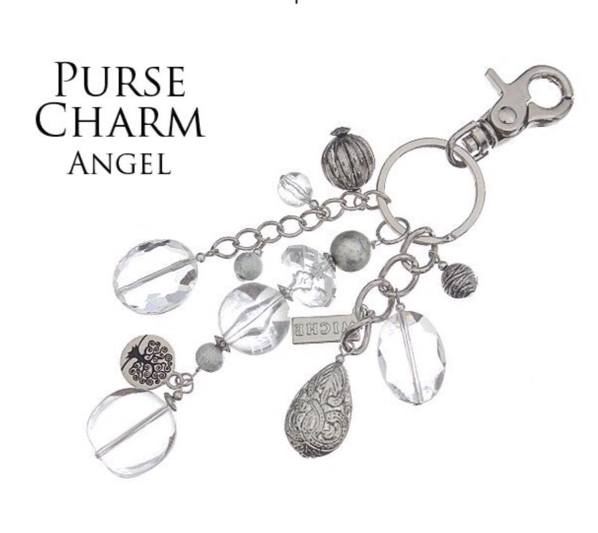 Miche Purse Charm Angel Silver Beads NIP Key Chain Charmer | eBay