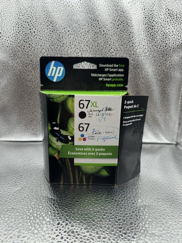 HP 67XL COMBO (Tri-Color) Expired Jun 2024 | eBay