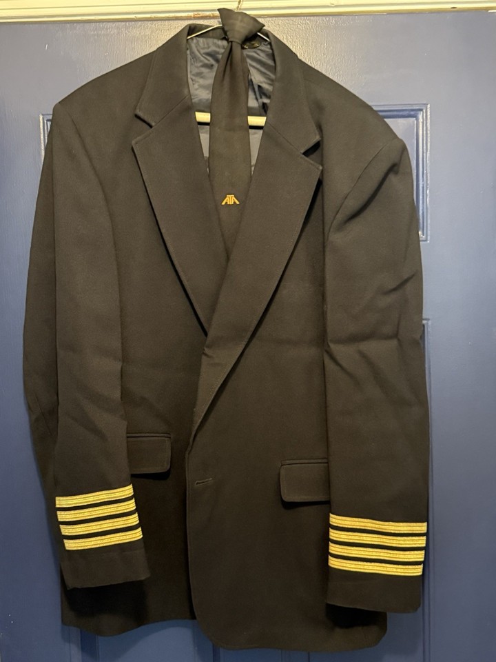 Vintage Airline Pilot Uniforms Hats Pins Delta Comair World | eBay