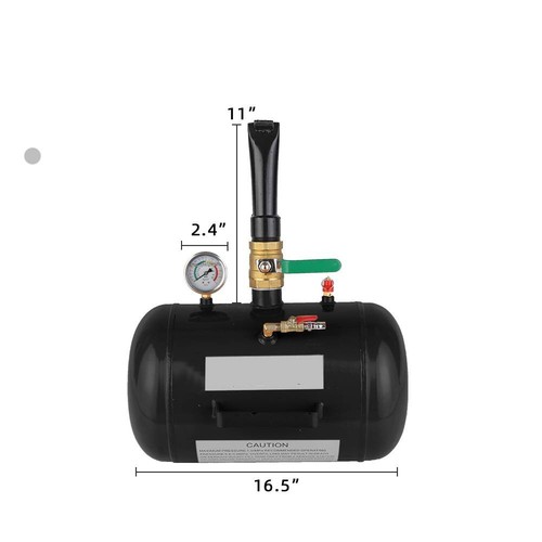 NEW 5 Gallon Air Tire Bead Blaster Seater Inflator Tank fit Truck ATV ...