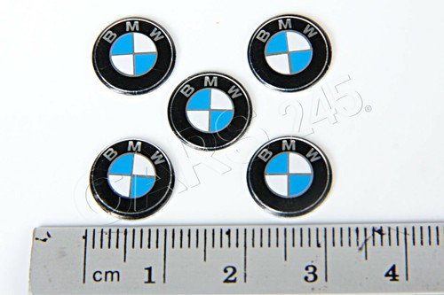 Genuine BMW E60 E61 E63 E64 Key Fob Logo Emblems 11mm 5pcs OEM ...