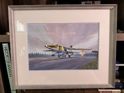 MIG 27 Fogger -Original CASEIN Painting by Aviation Artist Michael Boss ...