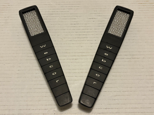 2 Vintage matching Electro Voice Webcor 729 microphone EV mic A2959 ...