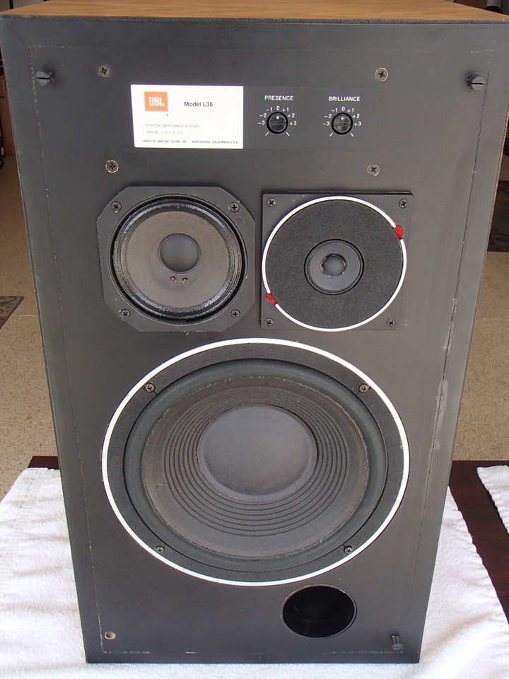 JBL L36 Decade Vintage 3-way Loudspeaker Beautiful Power Lansing | eBay