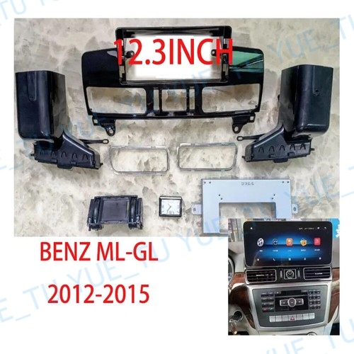 12.3'' Car Radio Stereo Dash Frame Fascia Panel Trim for BENZ ML GL ...