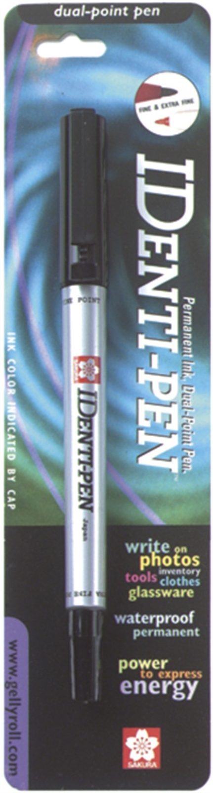 Sakura IDenti-Pen Permanent Dual-Point Pen-Black | eBay