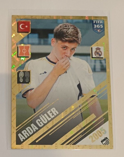 Image Sticker ROOKIE RC ARDA GULER Real Madrid Turquie PANINI FIFA 365 ...